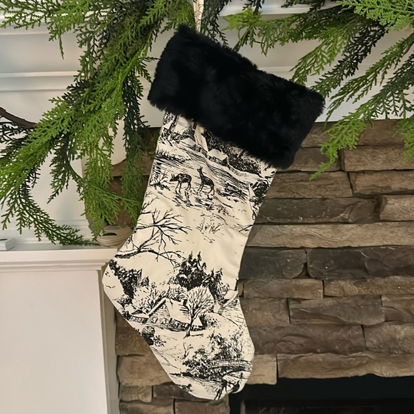 Threshold | Holiday | Nwt Threshold Winter Scenery Stocking | Poshmark